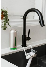 Plastový dávkovač mýdla ve stříbrné barvě 350 ml Penguin – Umbra