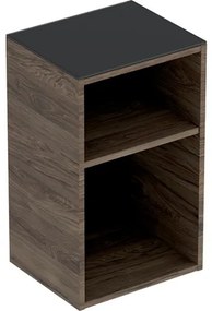 Geberit Smyle Square koupelnová skříňka nízká 36x60x30 cm ořech 500.358.JR.1