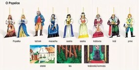 EFKO Loutkové divadlo / 40 loutek / 7 pohádek / od 3 let
