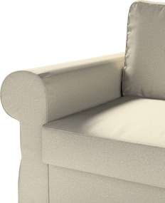 Potah na pohovku IKEA Backabro 2-místná, rozkládací barva béžová látka pletený vzor