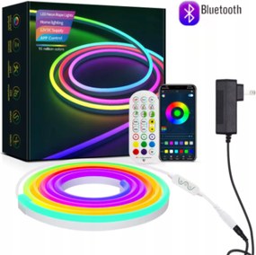 Rgb Led Pásek 5 M Vnitřní A Venkovní Voděodolný IP67 Aplikace Dálkový Ovladač