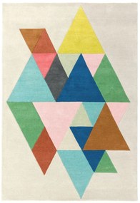 Barevný  koberec Jigsaw Triangle Rozměry: 120x170 cm