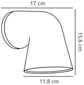 Nordlux - Venkovní nástěnné svítidlo FRONT 1xGU10/28W/230V IP44 bílá