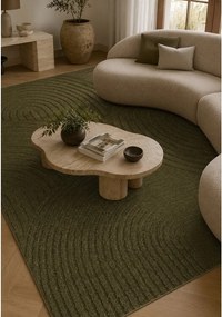 Tmavě zelený koberec 120x170 cm Whirl – ESTE