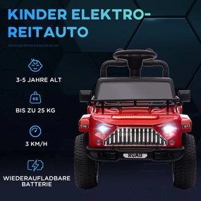 PEPU Elektrické dětské auto, terénní auto, s úložným prostorem