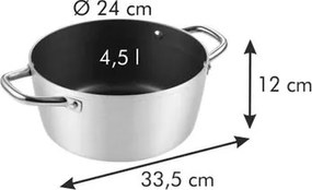 TESCOMA Kastrol  GrandCHEF ø 24 cm, 4,5 l