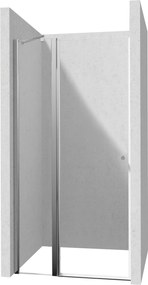 Deante Jednokřídlé sprchové dveře Kerria Plus do niky 120 cm -  chrom
