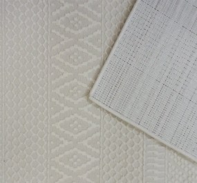 Vopi | Kusový koberec Zurich 1901 cream - 80 x 150 cm