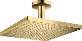 Hansgrohe Raindance E, hlavová sprcha 300 1jet se sprchovým ramenem, leštěný vzhled zlata, HAN-26250990