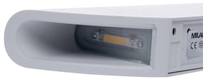 Exteriérové ​​nástěnné LED svítidlo Brick, 1x LED 6w, bílá