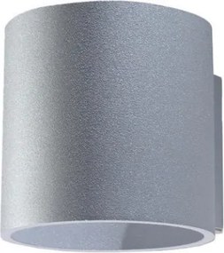 Nástěnné svítidlo SOLLUX Orbis 1 G9 1x40W bez zdroje SL.0049 šedá