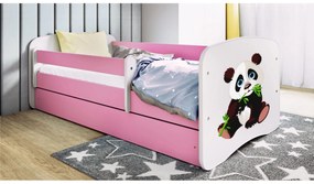 Dětská postel Babydreams panda růžová II