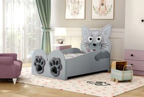 Dětská postel Kočka 200x90
