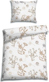Florella Povlečení Renforcé Leni Bronze Rozměr: 70x90 + 140x200 cm