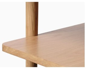Konferenční stolek s deskou v dubovém dekoru v přírodní barvě 45x60 cm Ponza – Unique Furniture