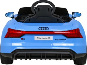 Ramiz Elektrické autíčko Audi RS E-Tron GT pro děti modré + dálkové ovládání + pohon 4x4