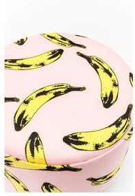 Vzorovaná stolička Kare Design Banana, ø 32 cm