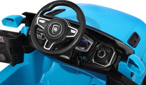 Ramiz Elektrické autíčko Rapid Racer pro děti - modré SUV + dálkové ovládání