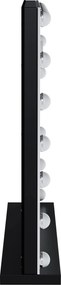 Kosmetické zrcadlo Norlina bez Bluetooth – černá (328478)