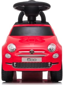 Odrážedlo Fiat 500 2xAA červená