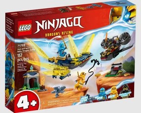 LEGO NINJAGO 71798 Nya a Arin - bitva na hřbetě dračího mláděte