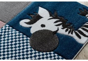 koberec PETIT ZOO ZVÍŘATA, krémovýovo šedý velikost 200x290 cm | krásné koberce cz