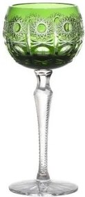 Sklenice na víno Petra, barva zelená, objem 190 ml