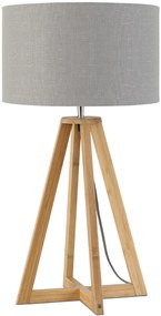 Stolní lampa Everest barva stínidla: linen light grey (LG) - 100% len, velikost: stínidlo 3220
