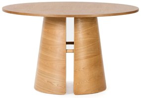 Kulatý jídelní stůl v dekoru dubu ø 137 cm Cep - II. jakost – Teulat