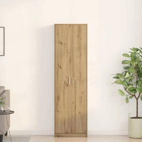 Šatní skříň Artisanový dub 55 x 25 x 189 cm Kompozitní dřevo 3334016