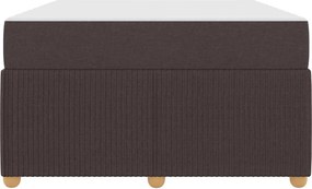 Rám postele Tmavě hnědá 120 x 200 cm textil 3398382