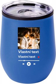 Personalizovaný cestovní termohrnek "BOWL" s motivem přehrávače