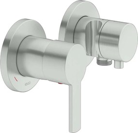 Keuco Plan blue - Baterie pod omítku pro 2 spotřebiče, nerez 53951061221