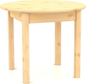 Bradop Kulatý jídelní stůl OLDA S152, masiv borovice