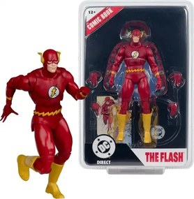 Figurka McFarlane Toys DC s komiksem WV 11 Flash 123 – Barry Allen Flash 18 cm