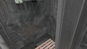 RIO CHROM 80-90 Sprchový kout čtvercový