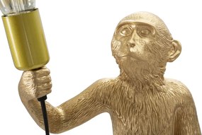 Stolní lampa Monkey 55 cm zlatá