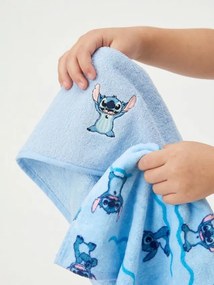 Sinsay - Bavlněné ručníky 2 ks Stitch - světle modrá