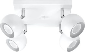 Sollux Lighting Stropní svítidlo OCULARE 4 bílé
