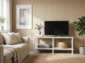 TV stolek SOLE 90 cm, bílá
