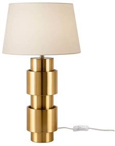 Světla a lustry REDO GROUP Zlatá Art Deco lampa PERPETUO 50 cm