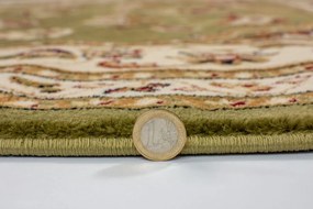 Kusový koberec Sincerity Royale Sherborne Green kruh, 133x133 (priemer) kruh, zelená, obývacia izba, Flair Rugs