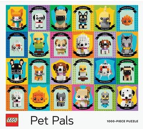 Chronicle Books Puzzle LEGO® Zvířecí kamarádi 1000 dílků