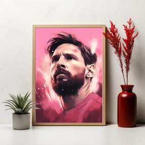 Plakát - Messi: Elegance na Trávníku