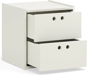 Krémový noční stolek Wally – Teulat