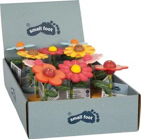 small foot Dřevěná mačkací figurka Tančící květiny 1 ks
