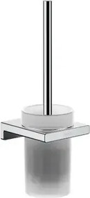Hansgrohe AddStoris - WC štětka nástěnná | matné sklo/chrom
