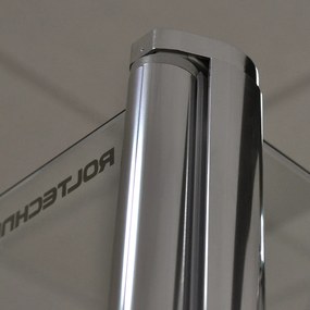 Roth Jednokřídlé sprchové dveře TCN1 pro instalaci do niky Varianta: šířka: 90 cm, orientace: Uni - (TCN1/900 - 728-9000000-01-02), Barva profilů a typ výplně: profily: stříbrná (elox), výplň: transparent