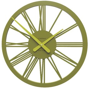 Designové hodiny 10-114 CalleaDesign 45cm (více barevných variant) Barva žlutý meloun-62 - RAL1028