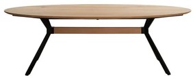 Jídelní stůl s deskou z dubového dřeva v přírodní barvě 100x240 cm Nori – Light &amp; Living